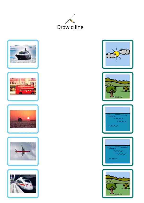 Transport Topic Teaching Resources 2 for SEN, KS1 and EYFS