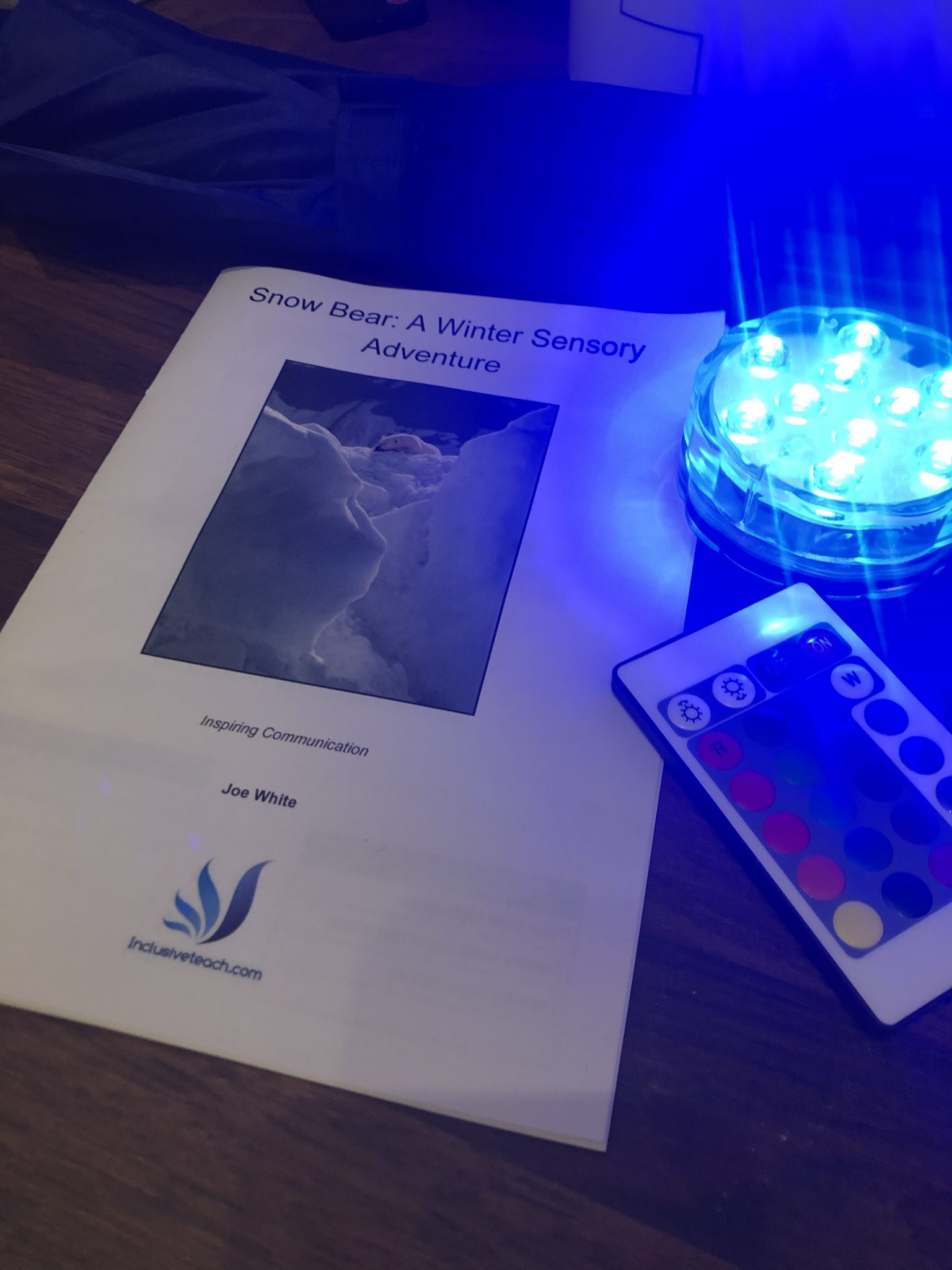 Sensory Story: Snow Bear – Special Education and Inclusive Learning