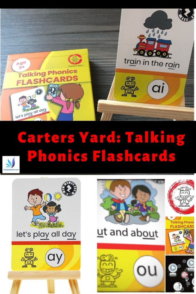 Talking Phonics Flashcards: Carters Yard and SEND
