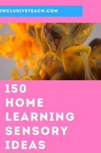150 EYFS & SEN Sensory Learning Ideas – Special Education and Inclusive ...