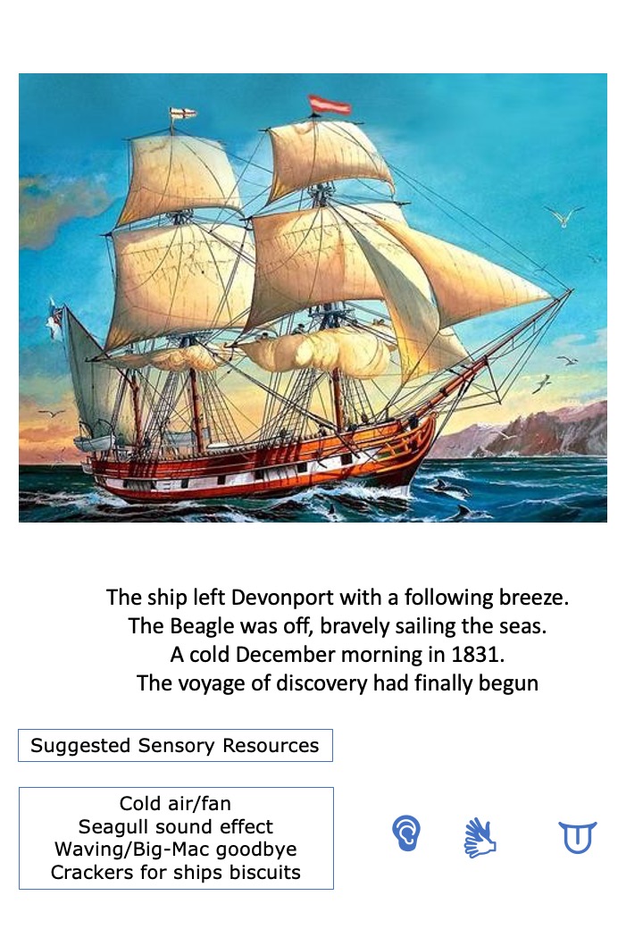 Darwin: Voyage of the Beagle Multi-Sensory Story PMLD