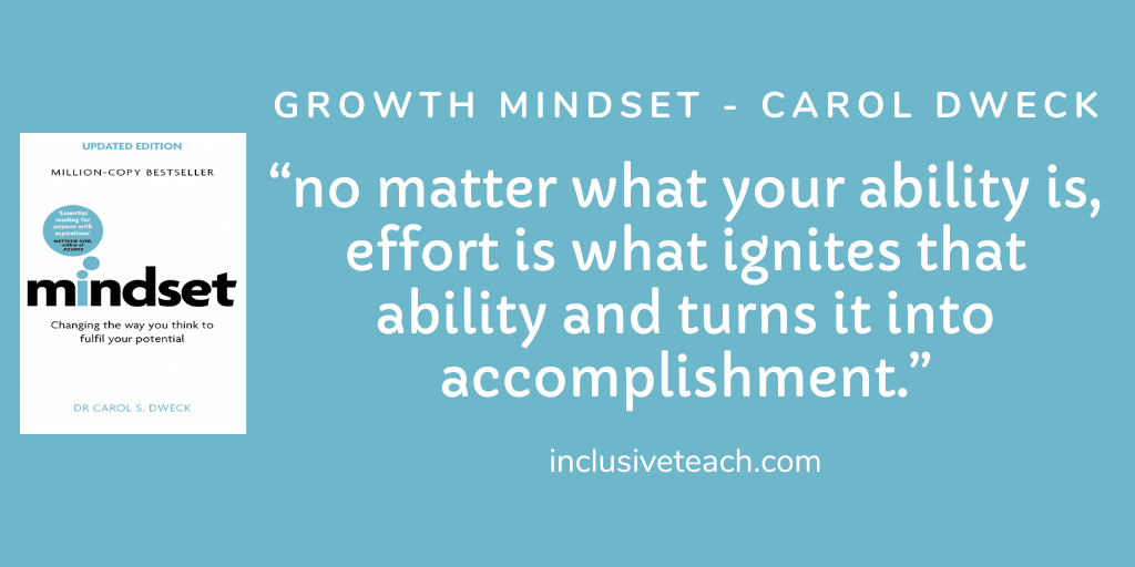 Applying Growth Mindset to School Leadership - Carol Dweck