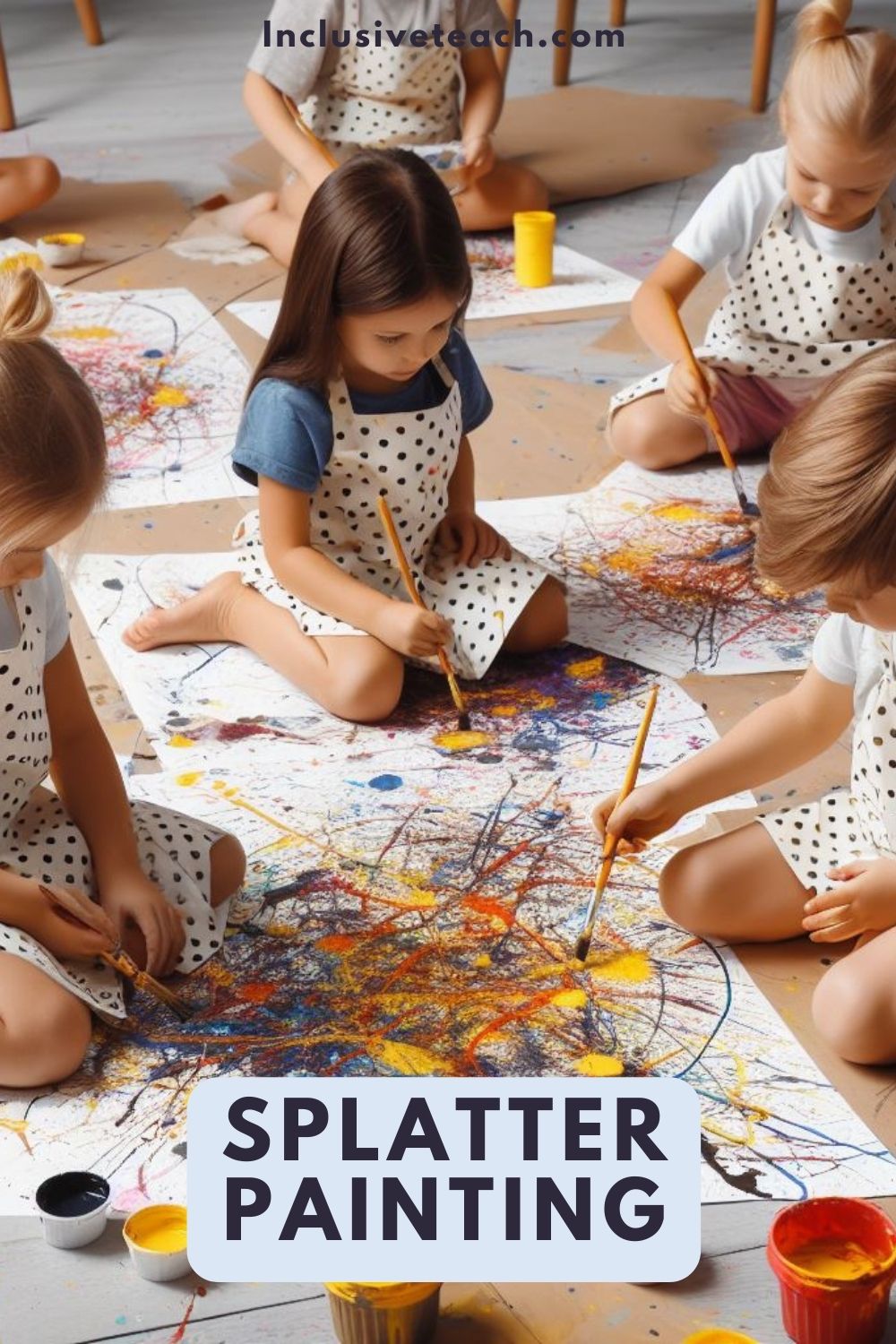 The Ultimate Guide To Splatter Painting in Early Years for Home and School